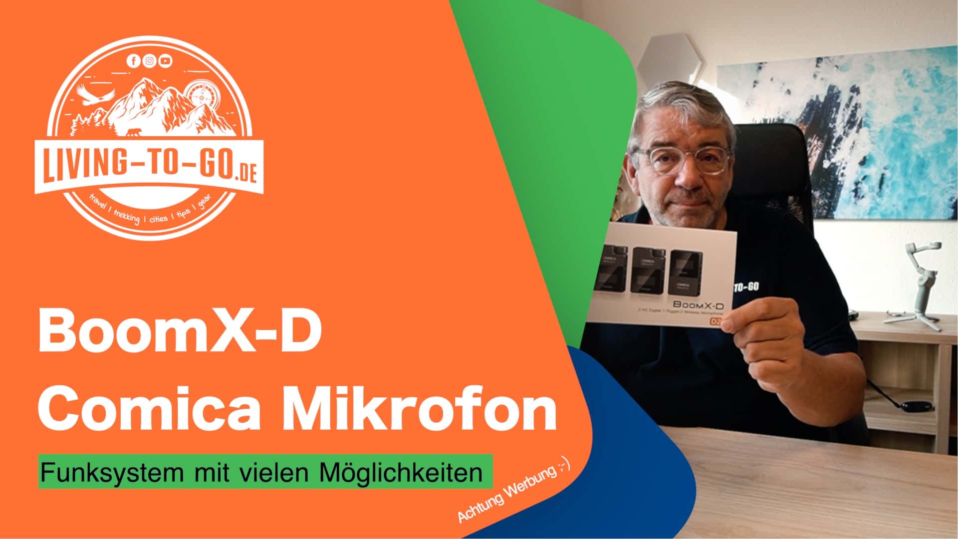 Comica BoomX-D Funk-Mikrofon - Living-to-go.de